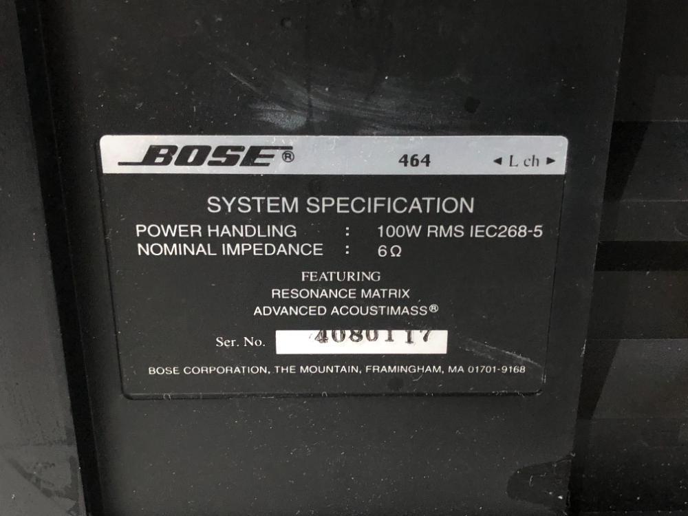 Yahoo!オークション - 地域限定送料無料 超美品 中古 BOSE ボーズ West...