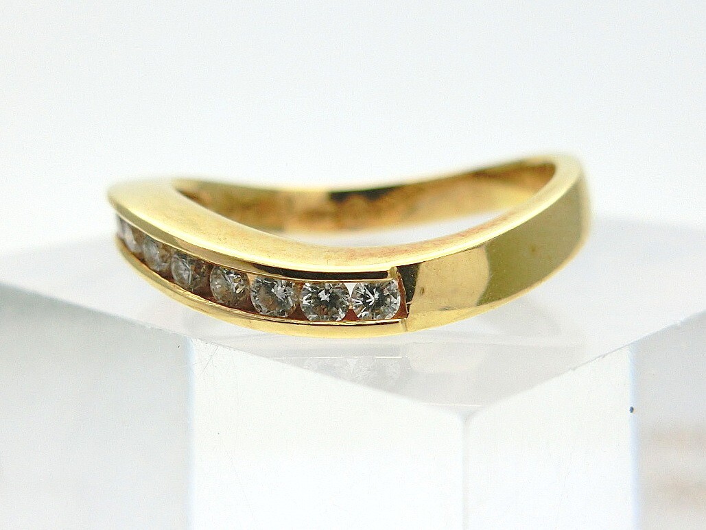 1000円スタート 指輪3点 GAINSBOROUGH ゲインズボロウ ダイヤ D0.18ct/サファイヤ S0.25ct/ルビー R0.24ct K18刻印 総重量約8.3g WHO ...