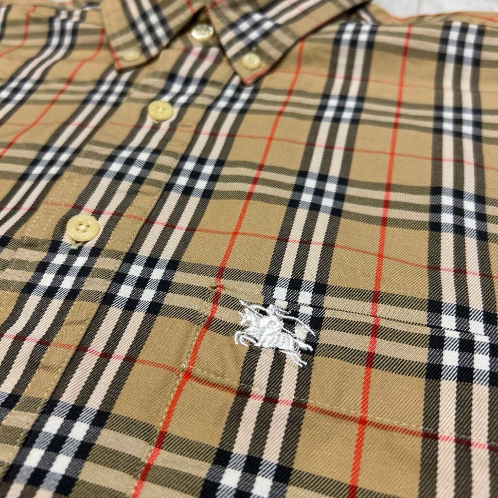 ENGLAND製 Burberrys OF LONDON バーバリー ノバチェック 刺繍 ENGLAND製 Burberrys OF LONDON バーバリー ノバチェック 刺繍