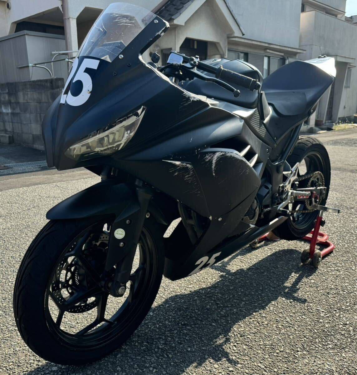 Yahoo!オークション - カワサキ ninja 250 レーサ 書類あり