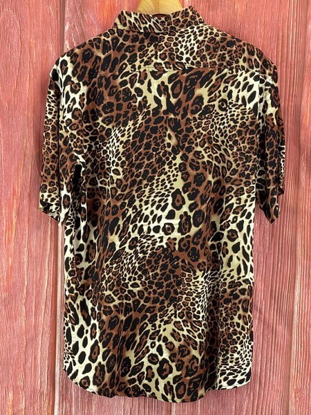 Yahoo!オークション - セレクト出品 LS-2652.M【leopard (ヒョウ柄)/イ...