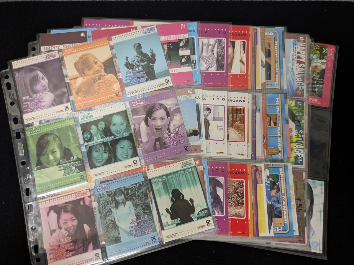 Yahoo!オークション - ColleCarA アイドルトレカ HAPPY SALVAGE 150枚...