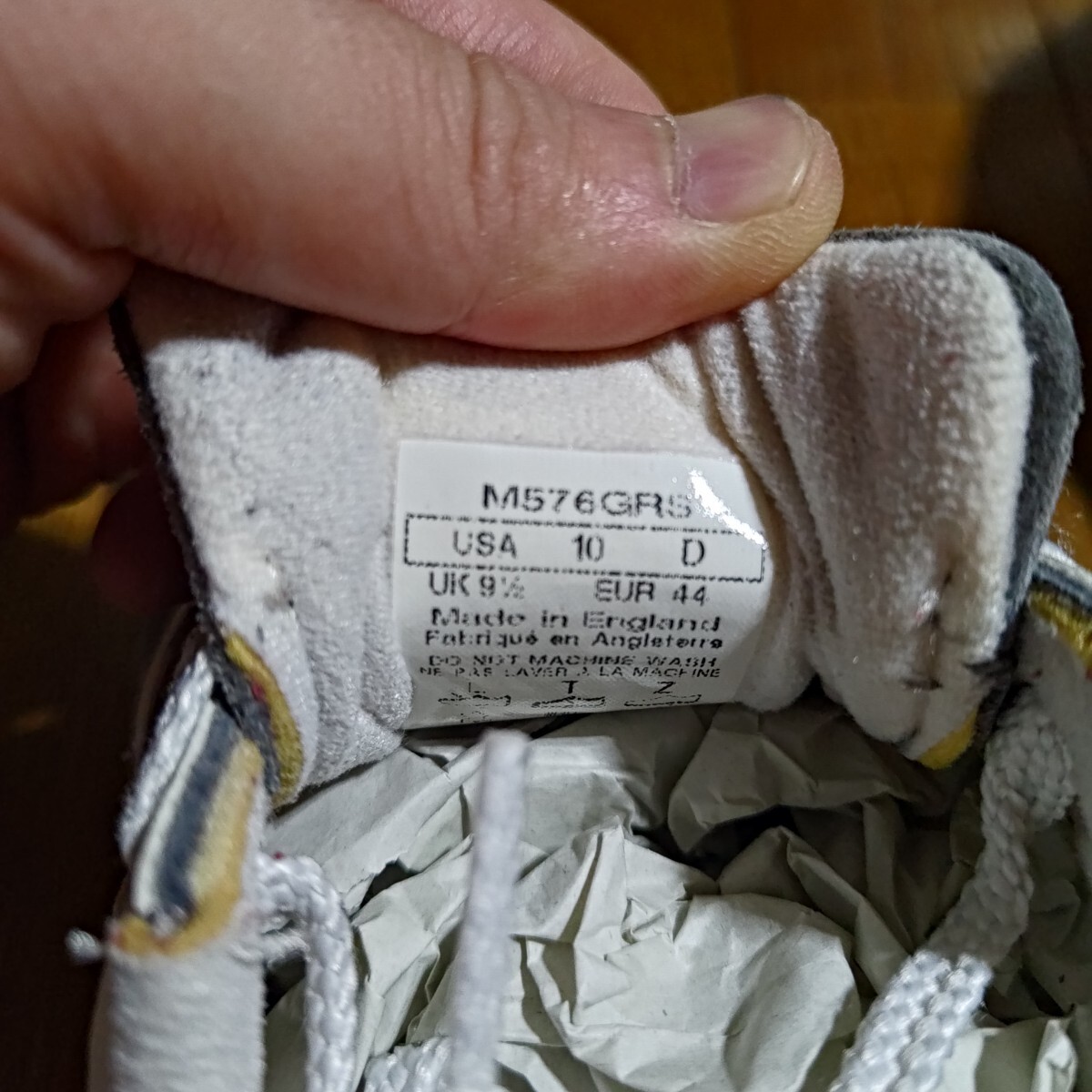 Yahoo!オークション - 【USED】ニューバランス/NEW BALANCE M576GRS ス...