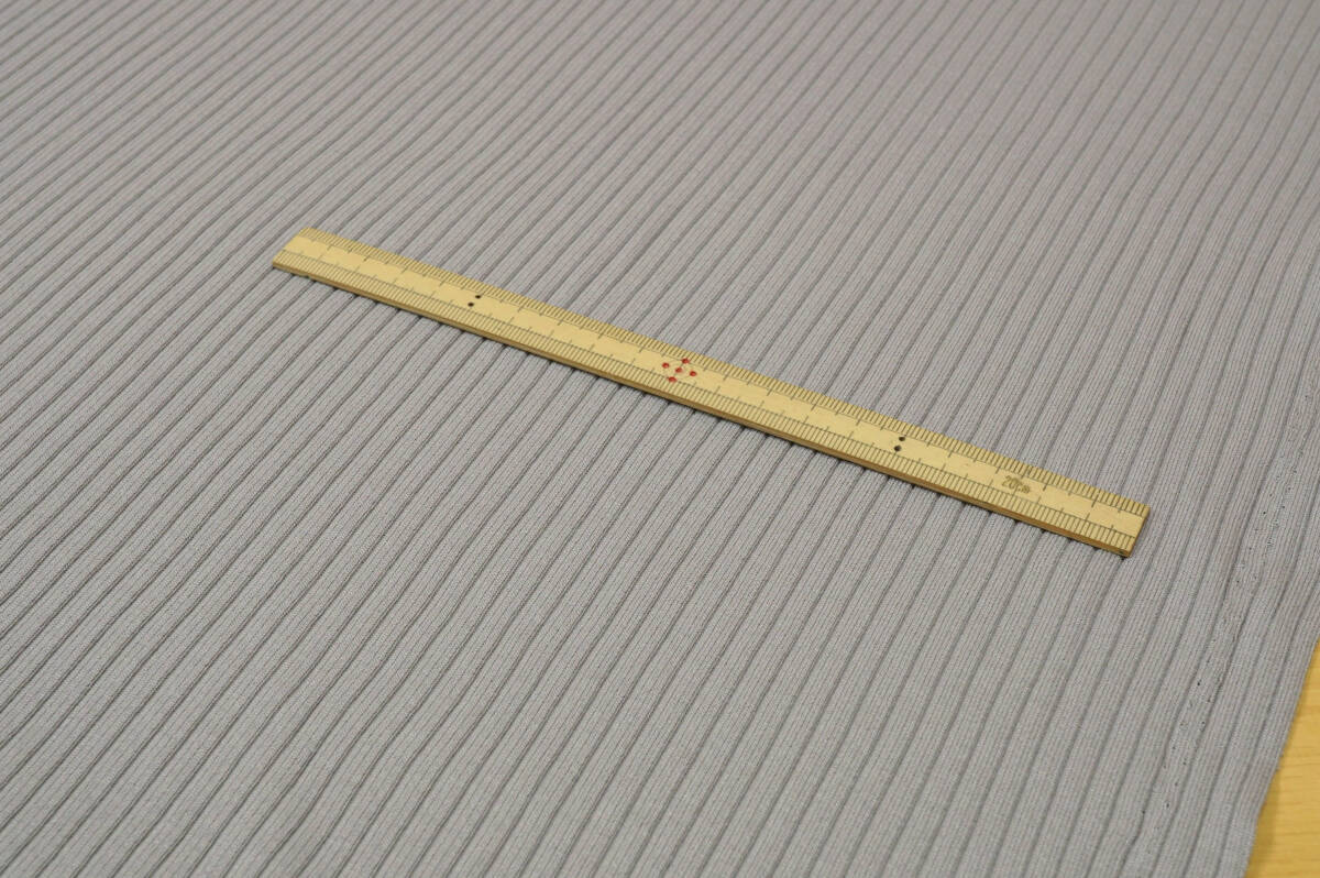 Yahoo!オークション - シャイニーワイドテレコニット グレージュ 中厚...