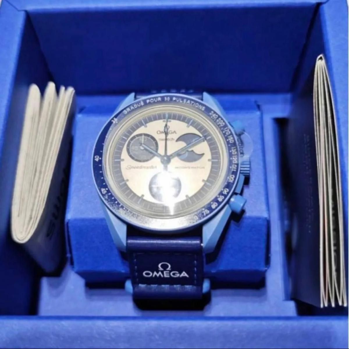 Swatch x OMEGA Mission to The Super Blue Moonphase Swatch x OMEGA Mission to The Super Blue Moonphase
