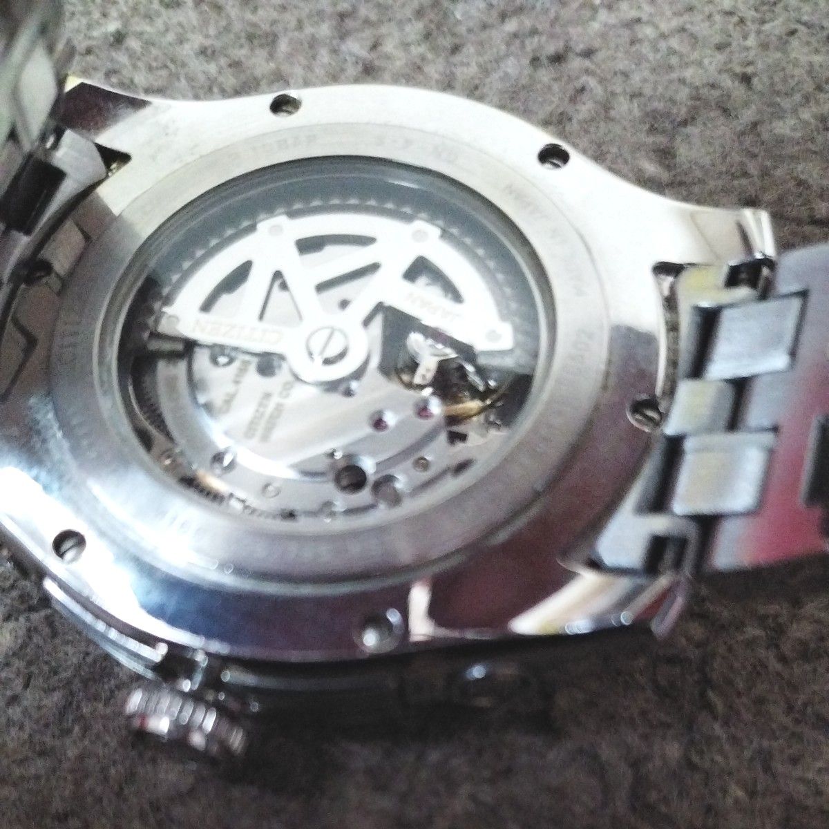 CITIZEN】【裏スケルトン】シチズン『メカニカル』4166-S057795 CITIZEN】【裏スケルトン】シチズン『メカニカル』4166-S057795