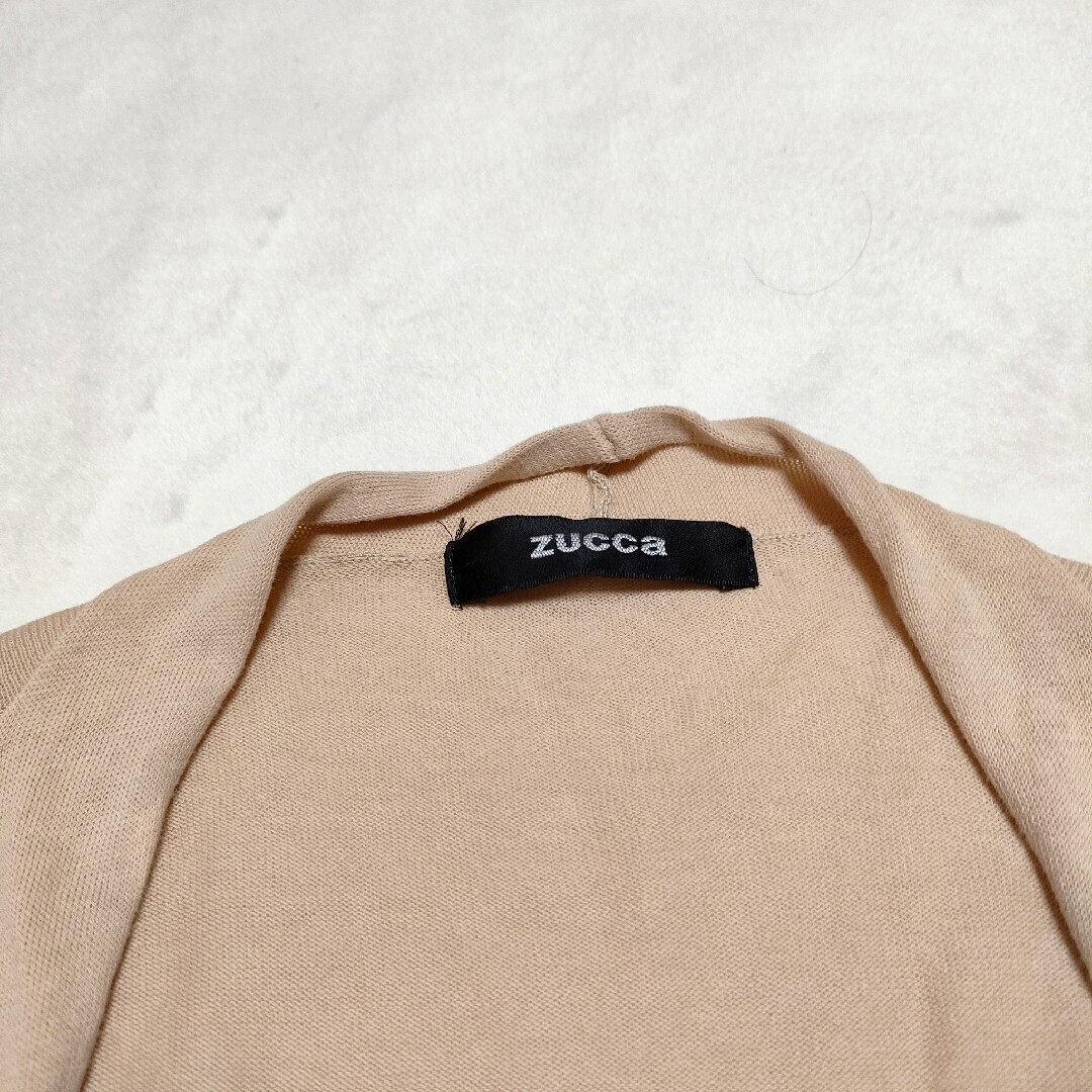 Yahoo!オークション - zucca ズッカ (M) コットンカーディガン 羽織る