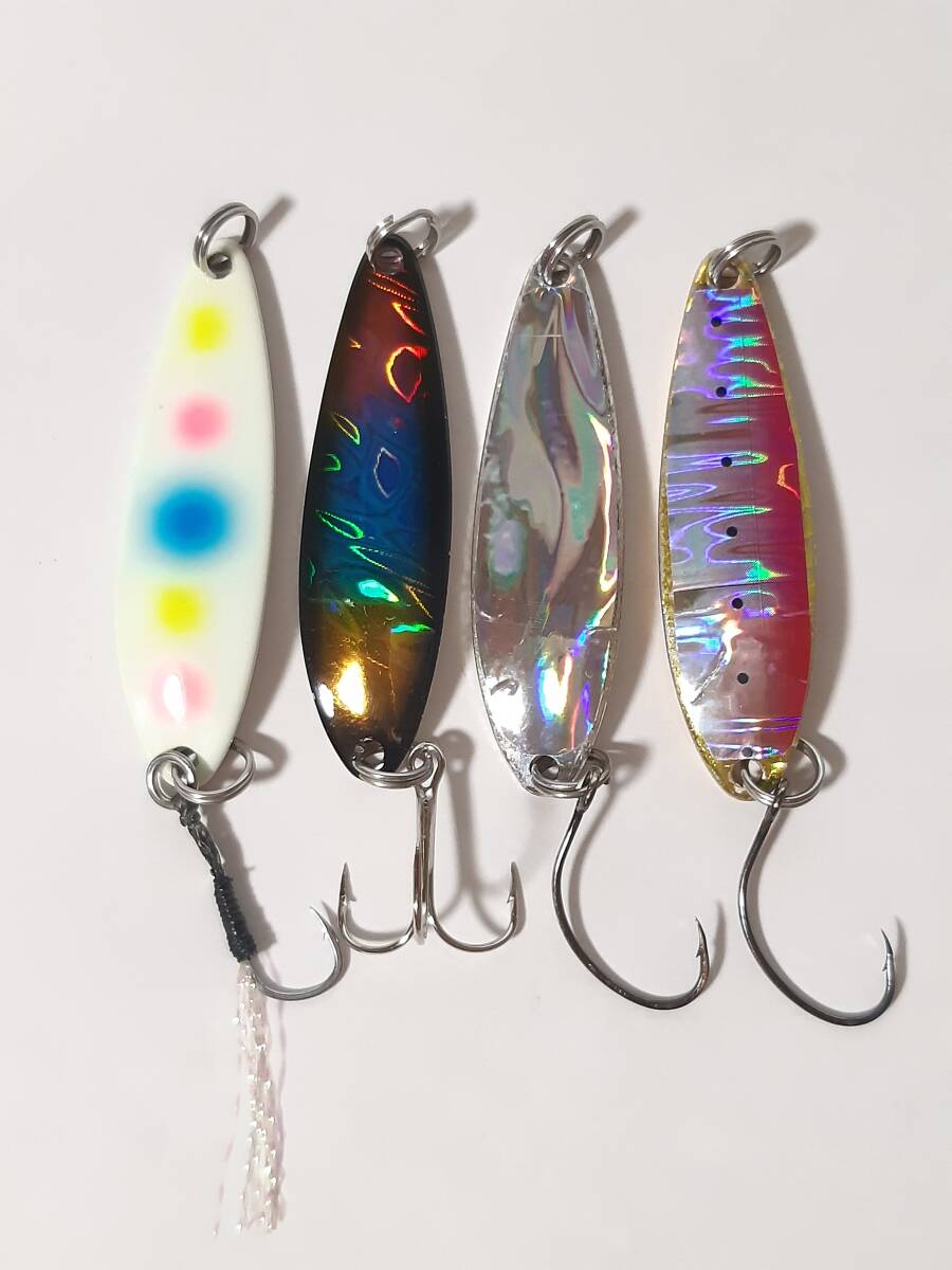 Yahoo!オークション - ダイワ チヌーク S スプーン 7g・10g 4個セッ...