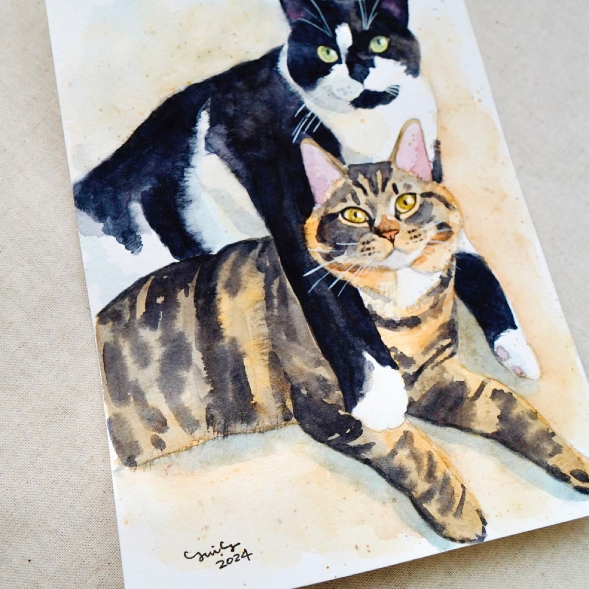 猫の絵200 水彩画 原画|Yahoo!フリマ(旧PayPayフリマ) 猫の絵200 水彩画 原画|Yahoo!フリマ(旧PayPayフリマ)