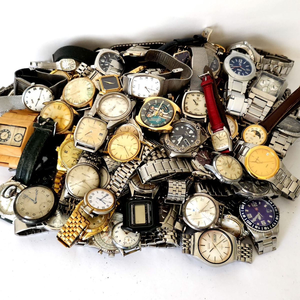 Yahoo!オークション - 1円 まとめ オメガ・ブローバ・ウォルサム・ティ...