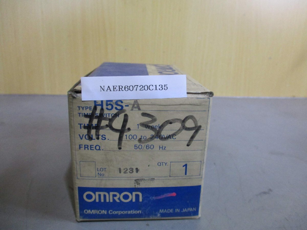 Yahoo!オークション - 新古OMRON H5S-A デジタル・タイムスイッチ 15A ...