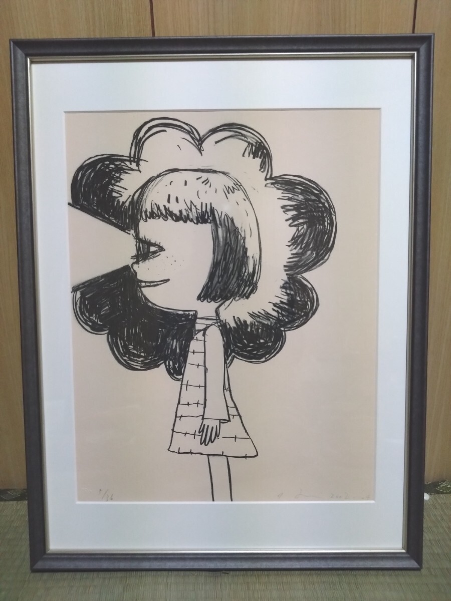 Yahoo!オークション - 【模写】 奈良美智 Flashlight Girl ed.5/36 48...