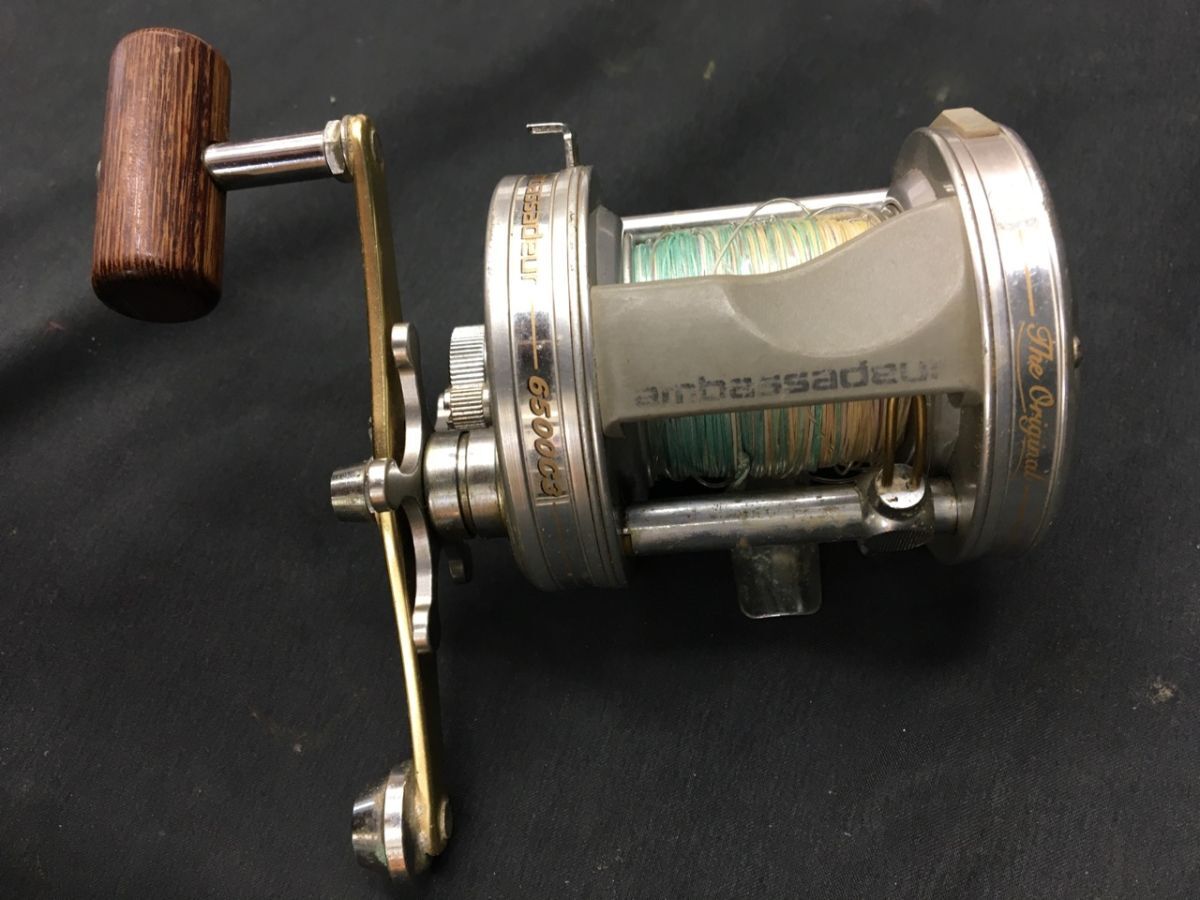 0805-280MKYE55 リール Abu Garcia ambassadeur 6500C3 アブガルシア アンバサダー フィッシング用具 釣り道具 The Original(アブガルシア ...