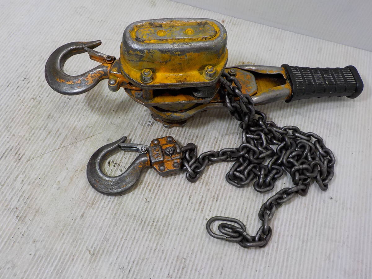 Yahoo!オークション - d938 キトー 3/4tレバーブロック L4型 3/4ton 75...