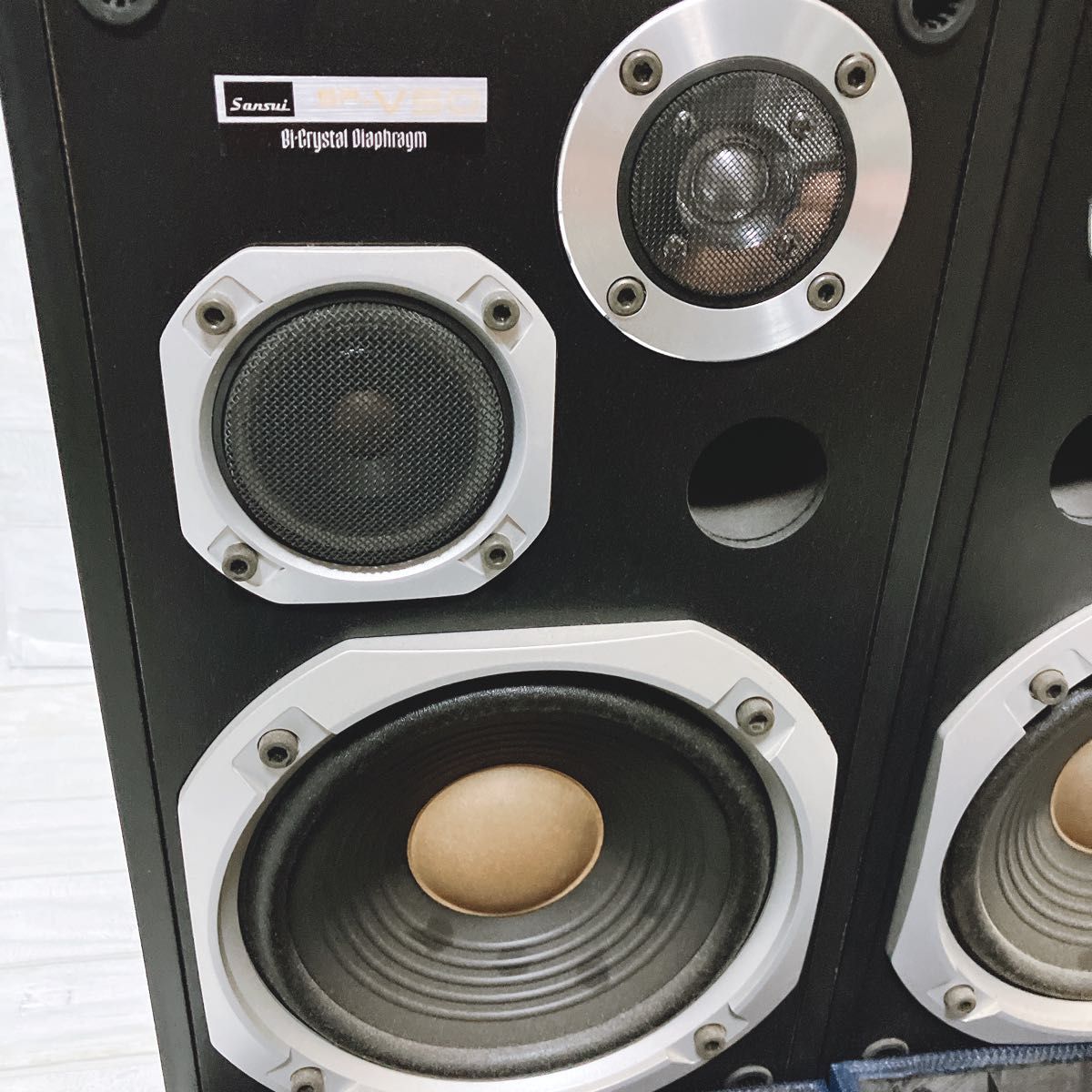 SANSUI サンスイ SP-V50 スピーカー ペア 3way バスレフ ブック SANSUI サンスイ SP-V50 スピーカー ペア 3way バスレフ ブック