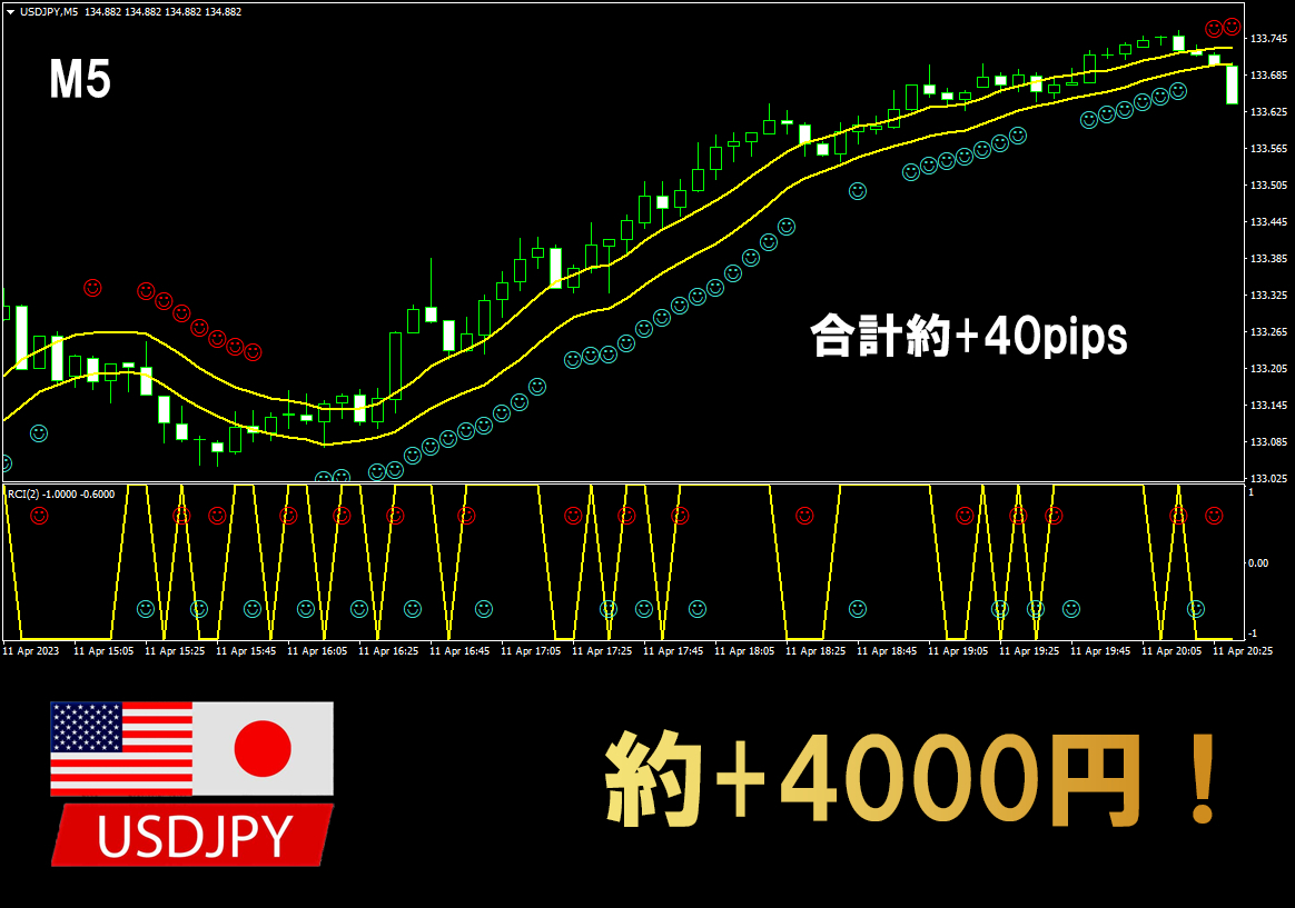 Yahoo!オークション - 【天地のRCI FX】 高機能RCIインジケーターから...