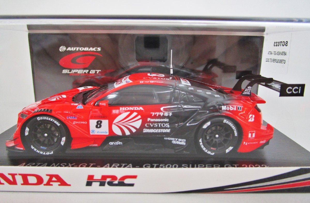 Yahoo!オークション - Spark 1/43 ARTA NSX-GT ARTA GT500 SUPER GT 20...