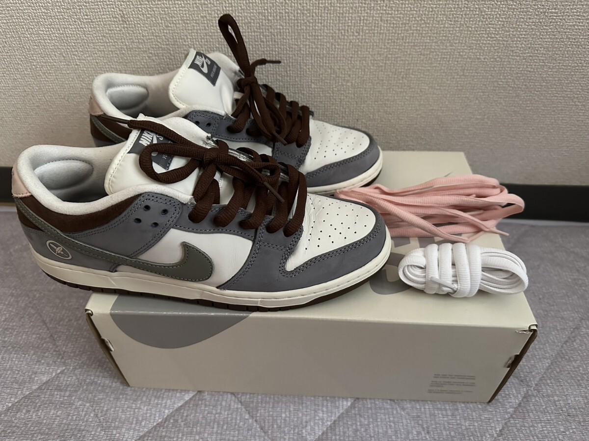 Nike SB Dunk Low Pro QS Yuto Horigome 27 5cm US9 5 Wolf Grey Nike SB Dunk Low Pro QS Yuto Horigome 27 5cm US9 5 Wolf Grey