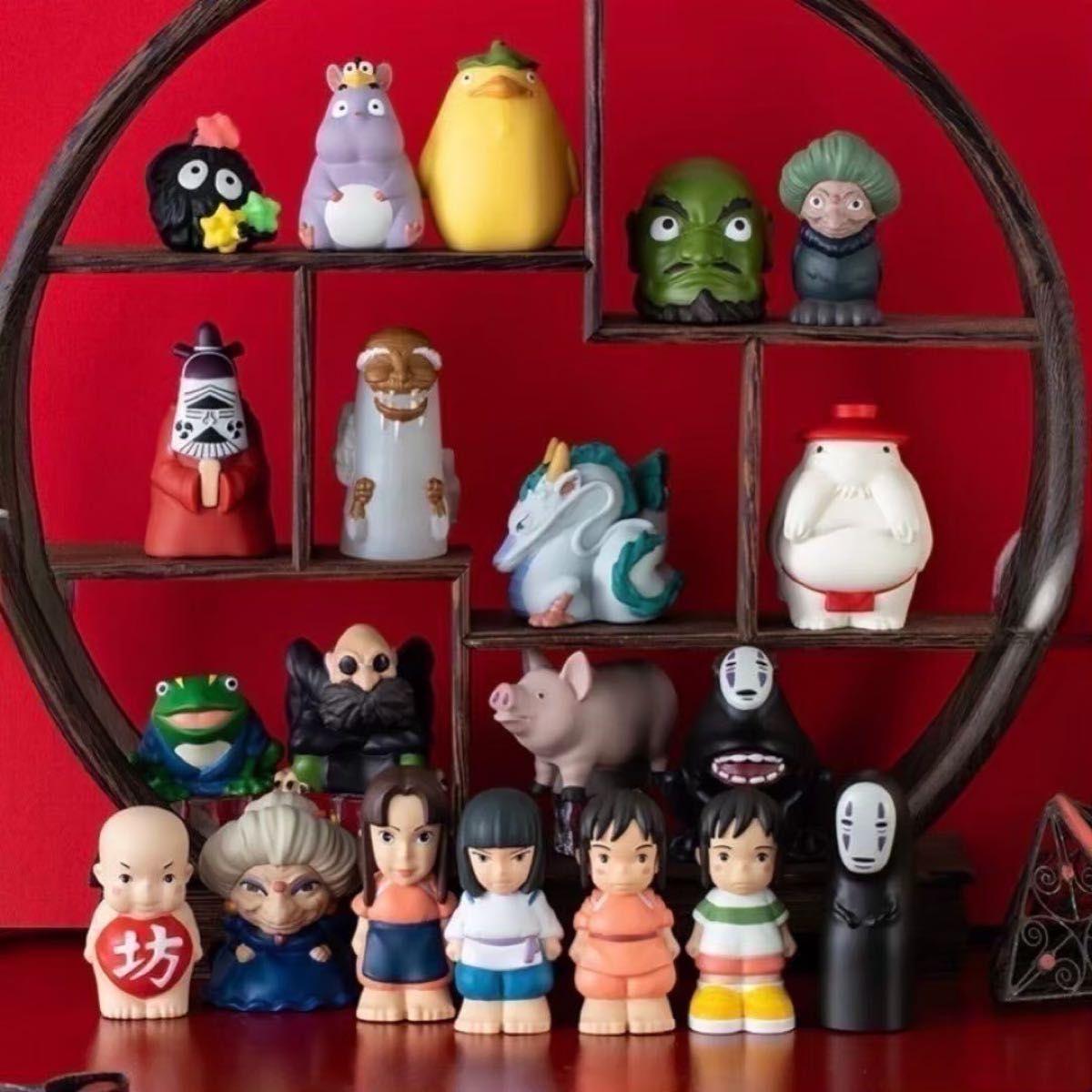 新品未開封 千と千尋の神隠し ゆびにんぎょう 指人形 18点セット 新品未開封 千と千尋の神隠し ゆびにんぎょう 指人形 18点セット