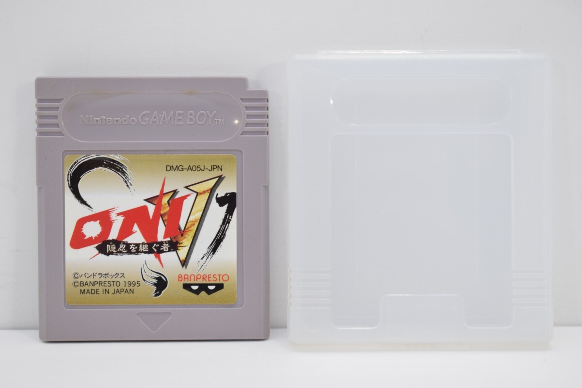 GB ゲームボーイ ONI5 隠忍を継ぐ者 オニ5 NINTENDO 任天堂 ソフト GAME BOY レトロ ゲーム RPG ロールプレイング RM-142K/623(ロールプレイング ...