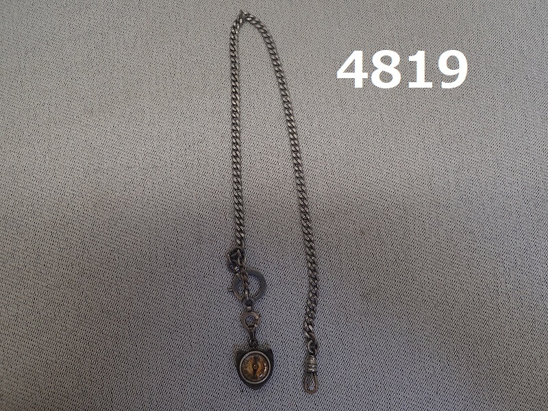 Yahoo!オークション - AC-4819 SPM 刻印 アンティーク 懐中時計 チェ...