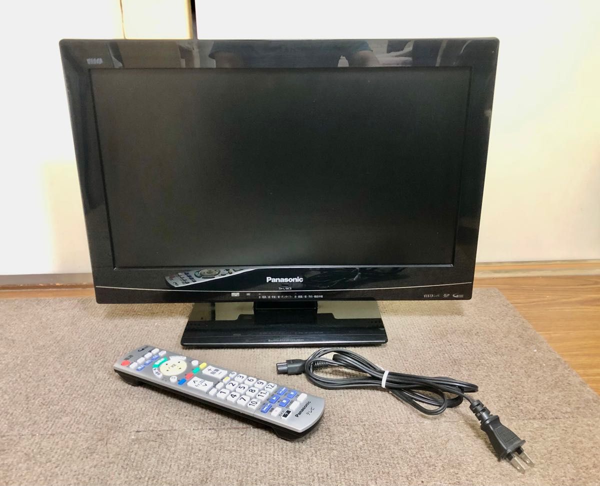 動作確認済み】Panasonic VIERA 19インチ 液晶テレビ TH-L19C5-K 動作確認済み】Panasonic VIERA 19インチ 液晶テレビ TH-L19C5-K