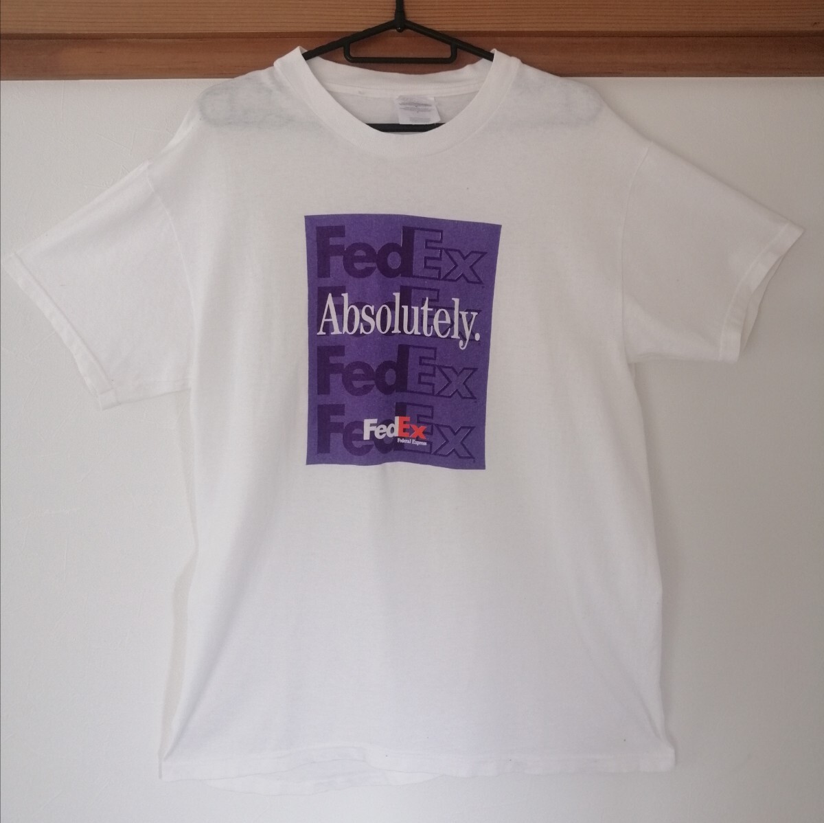 Yahoo!オークション - FedEx Tシャツ フェデックス 古着 企業ロゴTシャ...