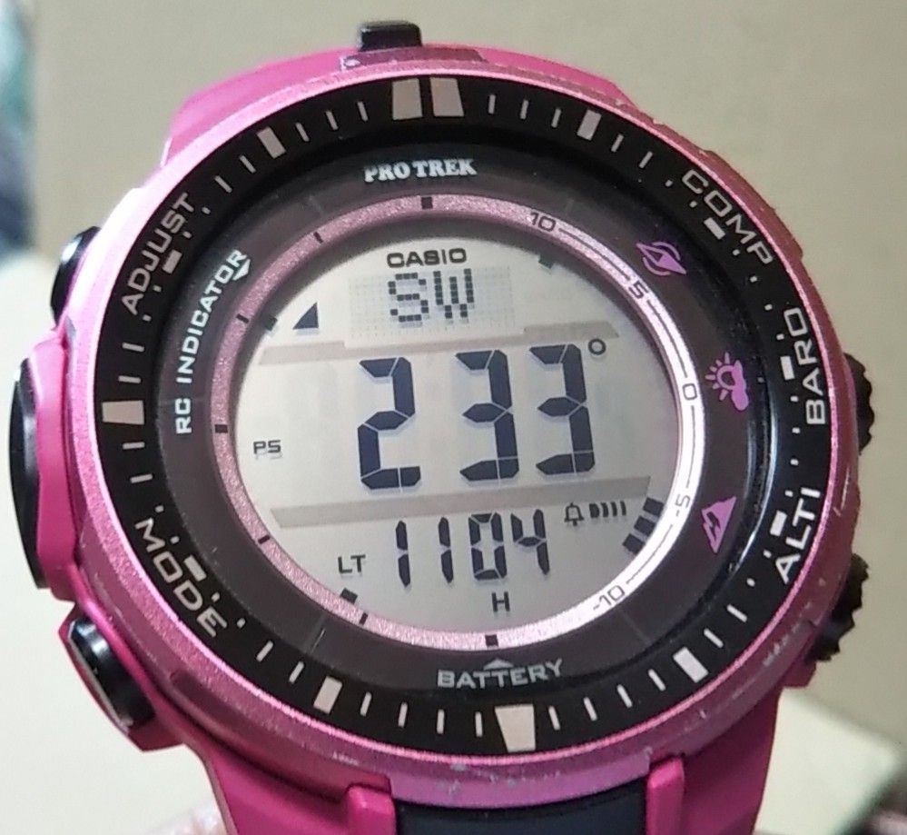 電池新品 CASIO PROTREK プロトレック PRW-3000-4B 電波 電池新品 CASIO PROTREK プロトレック PRW-3000-4B 電波