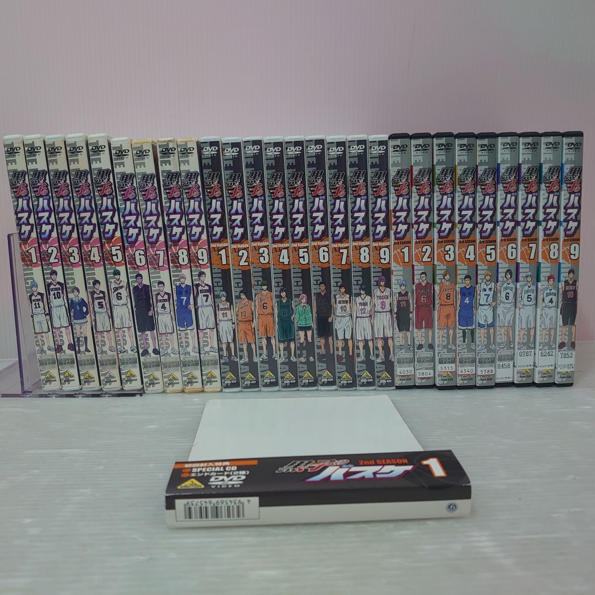 Yahoo!オークション - HD117-240822-009黒子のバスケ DVD セット 1st 2...