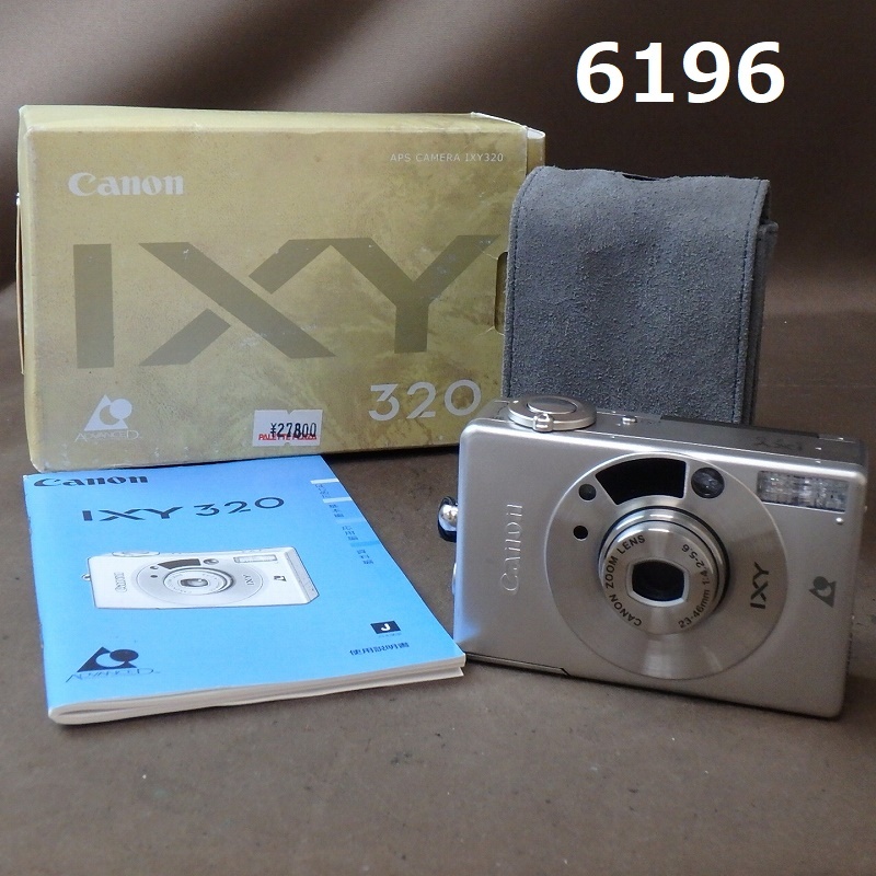 Yahoo!オークション - FK-6196 CANON IXY 320 APS シャッターOK 簡易...
