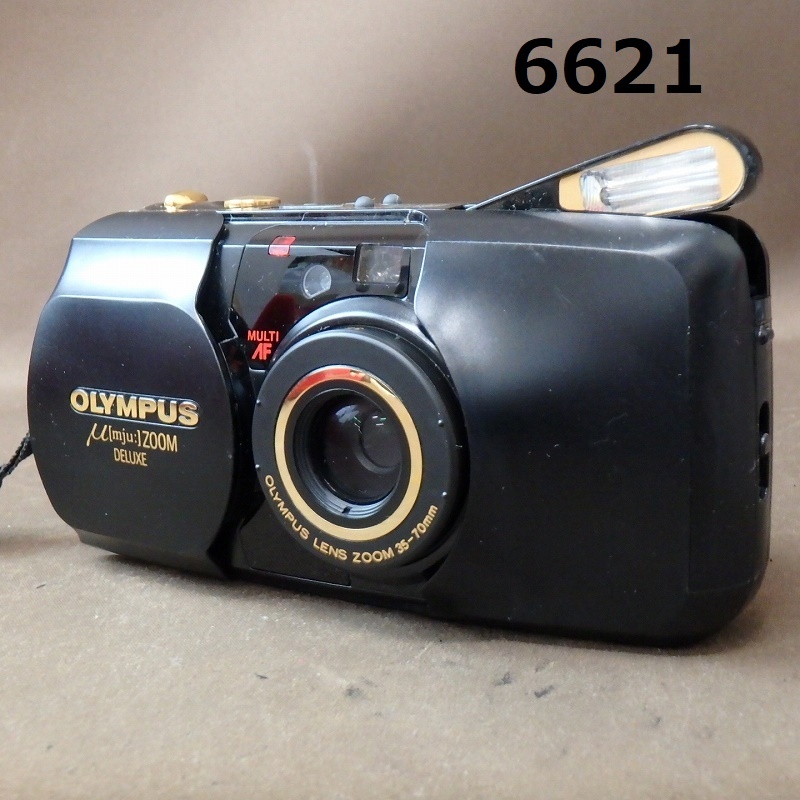Yahoo!オークション - FK-6621 OLYMPUS [mju ] μ ZOOM DELUX 現状 20...