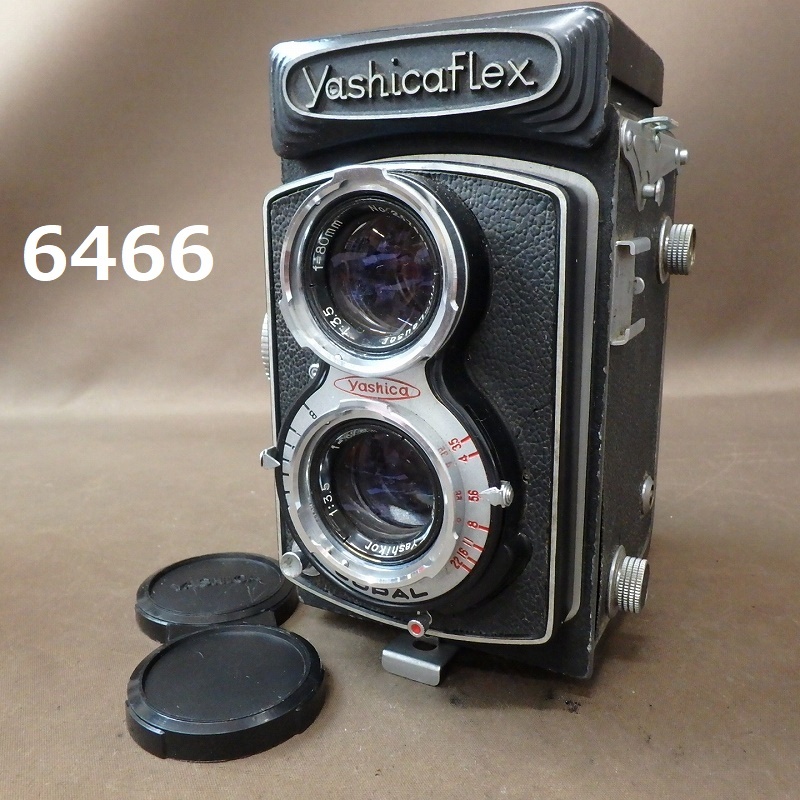 Yahoo!オークション - FK-6466 ヤシカフレックス YASHICAFLEX 2眼カ...