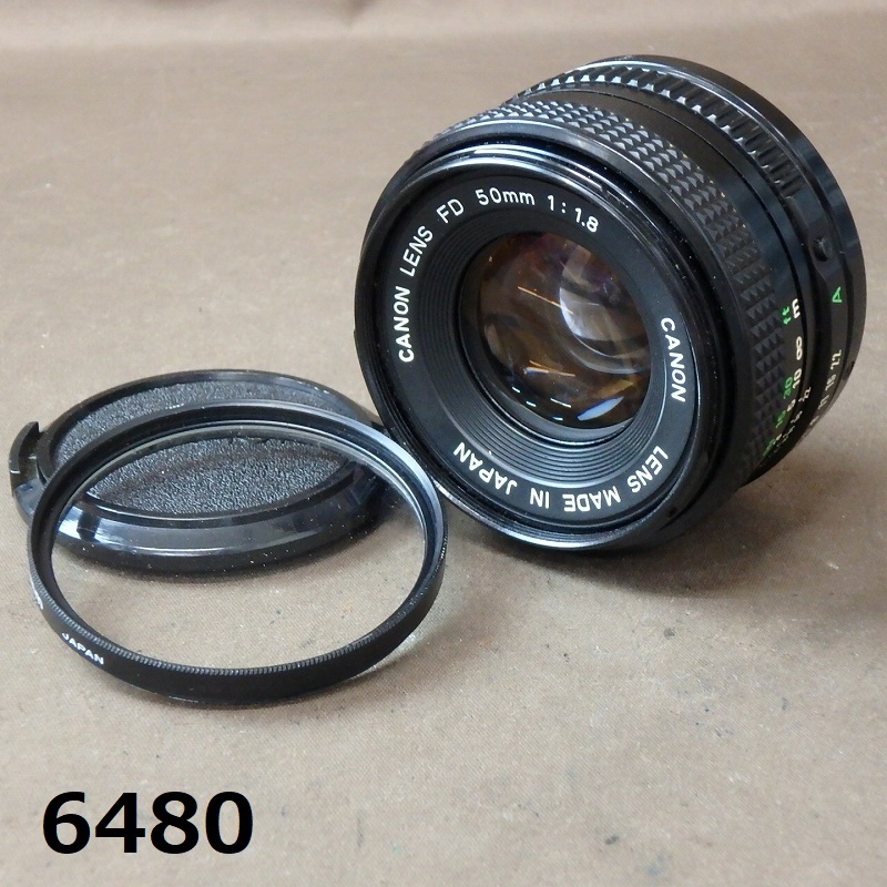 Yahoo!オークション - FK-6480 CANON LENS FD 50㎜ 1 1.8 20240829