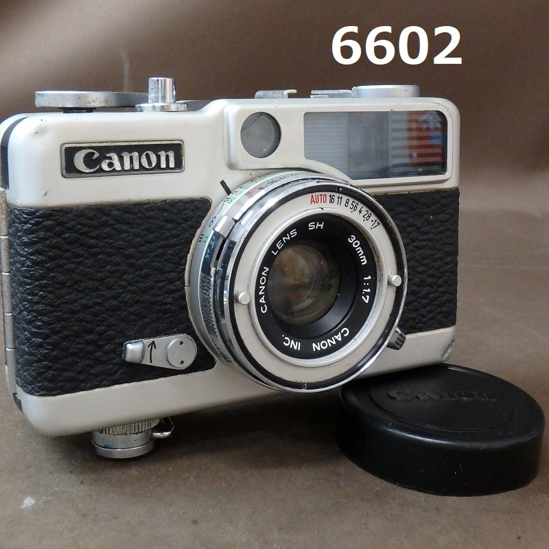 Yahoo!オークション - FK-6602 CANON DEMI EE 17 ハーフカメラ レンジ...