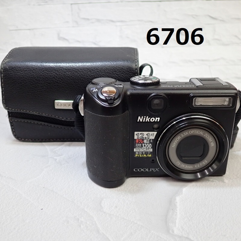 Yahoo!オークション - FK-6706 NIKON COOLPIX P5100 シャッターOK 202...