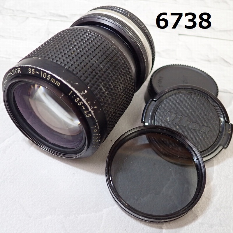 Yahoo!オークション - FK-6738 ニコン ZOOM-NIKKOR 35-105㎜ 1 3.5～4...