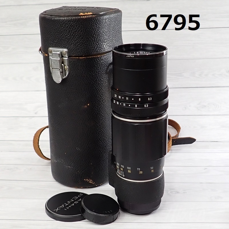 Yahoo!オークション - FK-6795 TELE-TAKUMAR 1 6.3/300 絞り羽根OK 20...