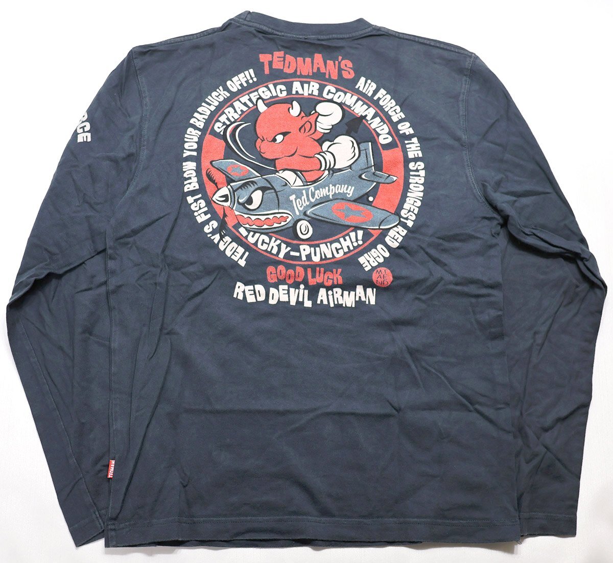Yahoo!オークション - TEDMAN (テッドマン) Crew Neck L/S Tee - LUCKY...