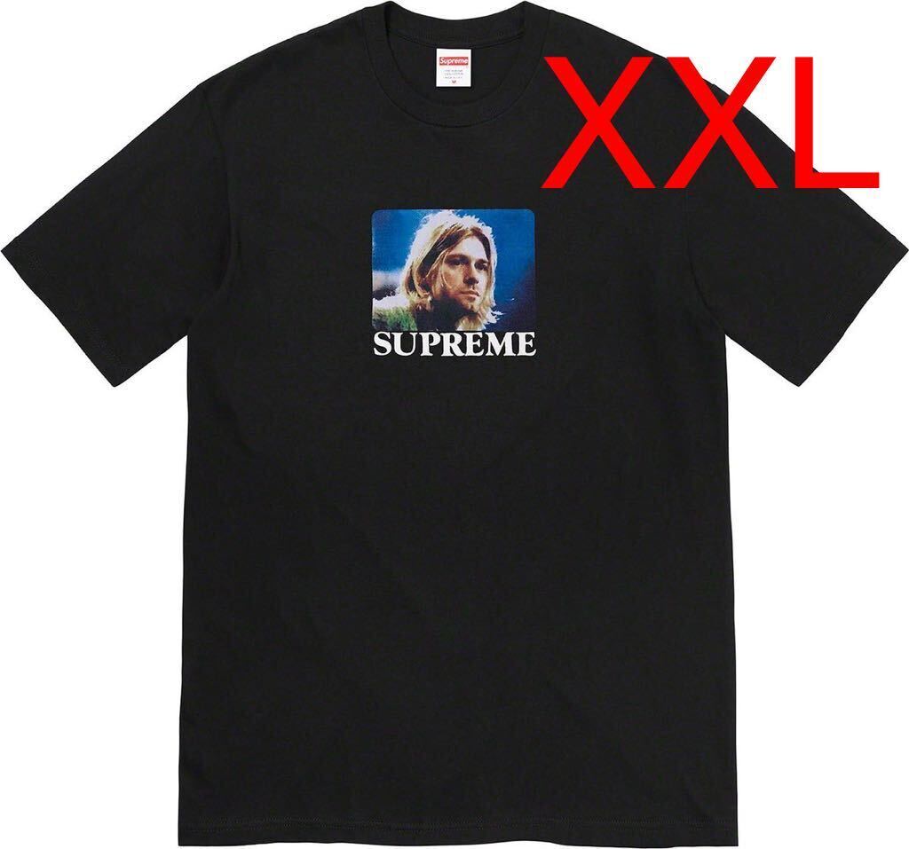 Yahoo!オークション - 【XXL】23SS Supreme Kurt Cobain Tee BLACK カ...