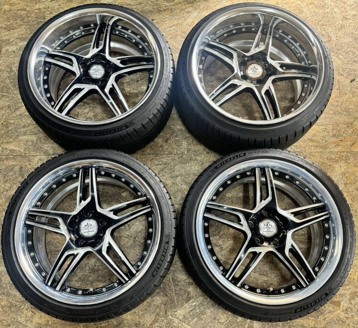 Yahoo!オークション - 【希少 】WORK デュランダル DURANDAL DD5.2 19...