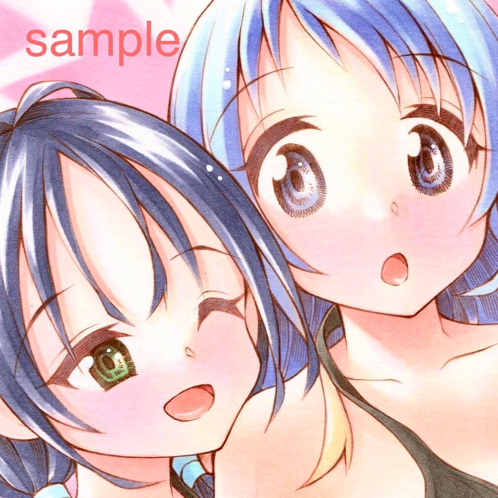 Yahoo!オークション - 同人 手描きイラスト 艦これ 五月雨 涼風 艦隊こ...