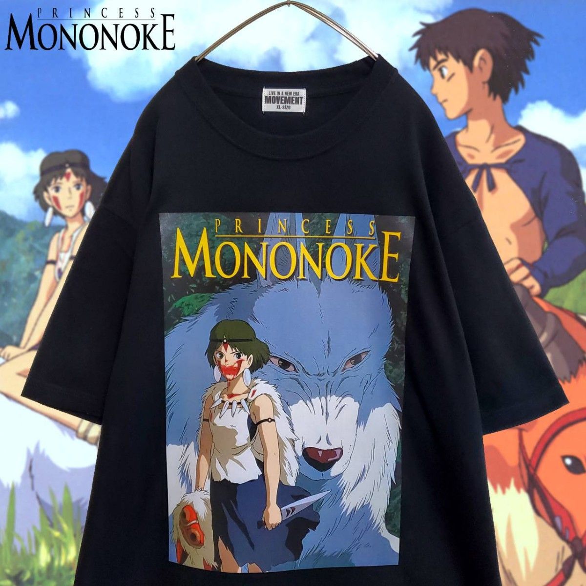 新品】PRINCESS MONONOKE Tシャツ黒①|Yahoo!フリマ(旧PayPay 新品】PRINCESS MONONOKE Tシャツ黒①|Yahoo!フリマ(旧PayPay