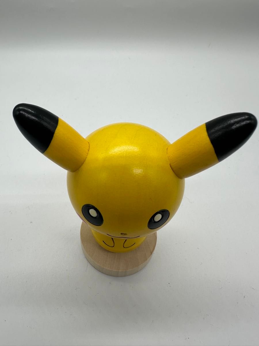 卯三郎こけし ピカチュウ ポケモンセンター限定 こけし 創作 卯三郎こけし ピカチュウ ポケモンセンター限定 こけし 創作