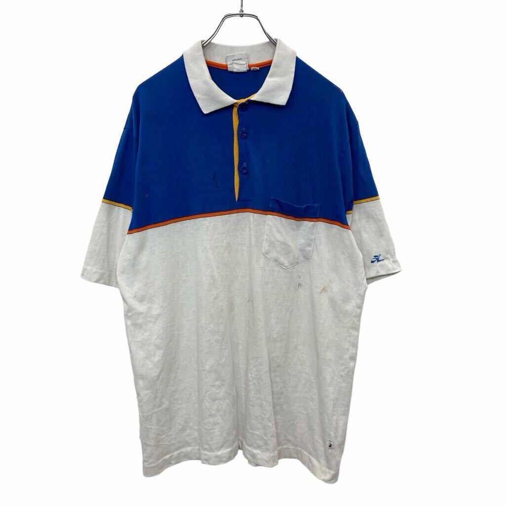 Yahoo!オークション - HOBIE 半袖 ポロシャツ XLサイズ 胸ポケット ハ...