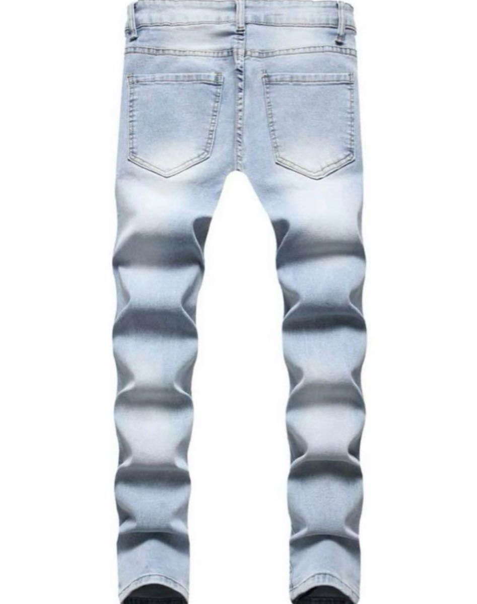 US UKドリル ダメージジーンズ BLUE AMIRI mnml kusbi|Yahoo US UKドリル ダメージジーンズ BLUE AMIRI mnml kusbi|Yahoo