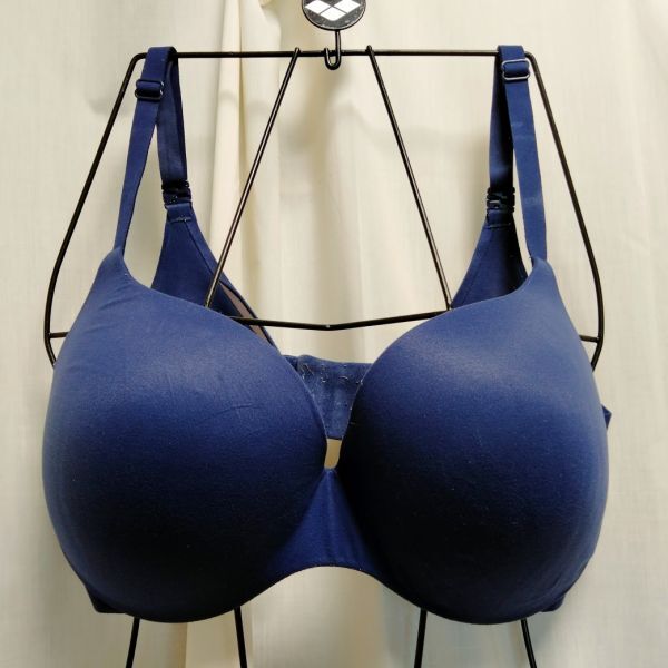 Yahoo!オークション - 【USED】75G 補正下着 ブラジャー ネイビー