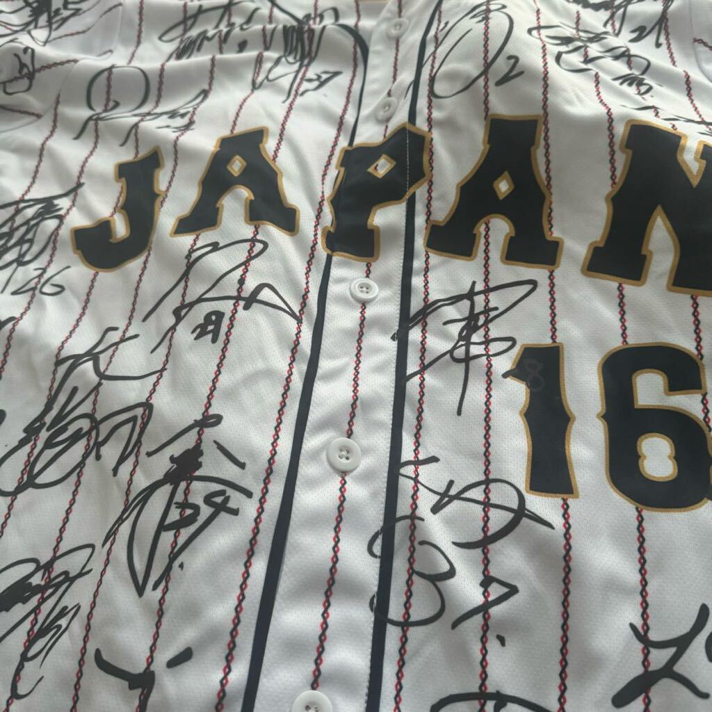 非売品 2023 WBC MVP 大谷翔平 日本代表サインプリントユニフォーム ホーム 侍JAPAN XLサイズ(応援ユニフォーム、ウエア)｜売買されたオークション情報、yahooの商品情報を ...