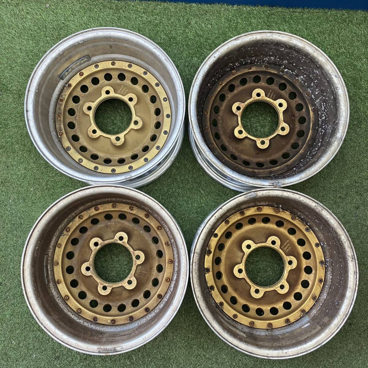 Yahoo!オークション - 【0304】 深リム 15インチ 8.0JJ SPEED STAR AUS...