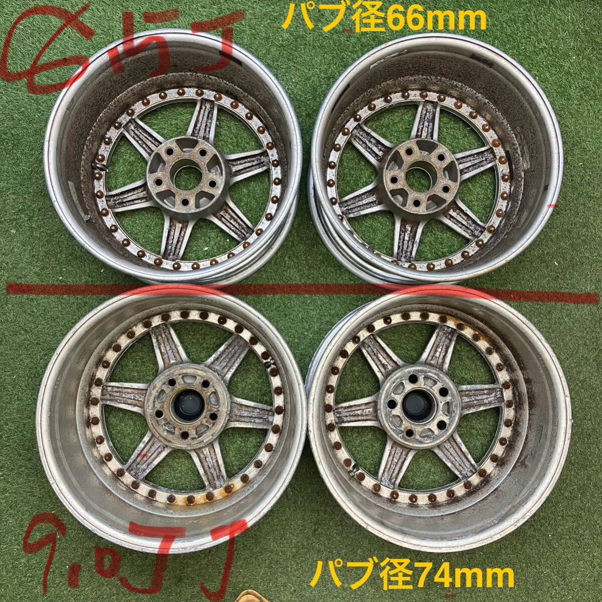 Yahoo!オークション - 【0334】17インチ 8.5J 9.0JJ SPEED STAR XR-4Z ...