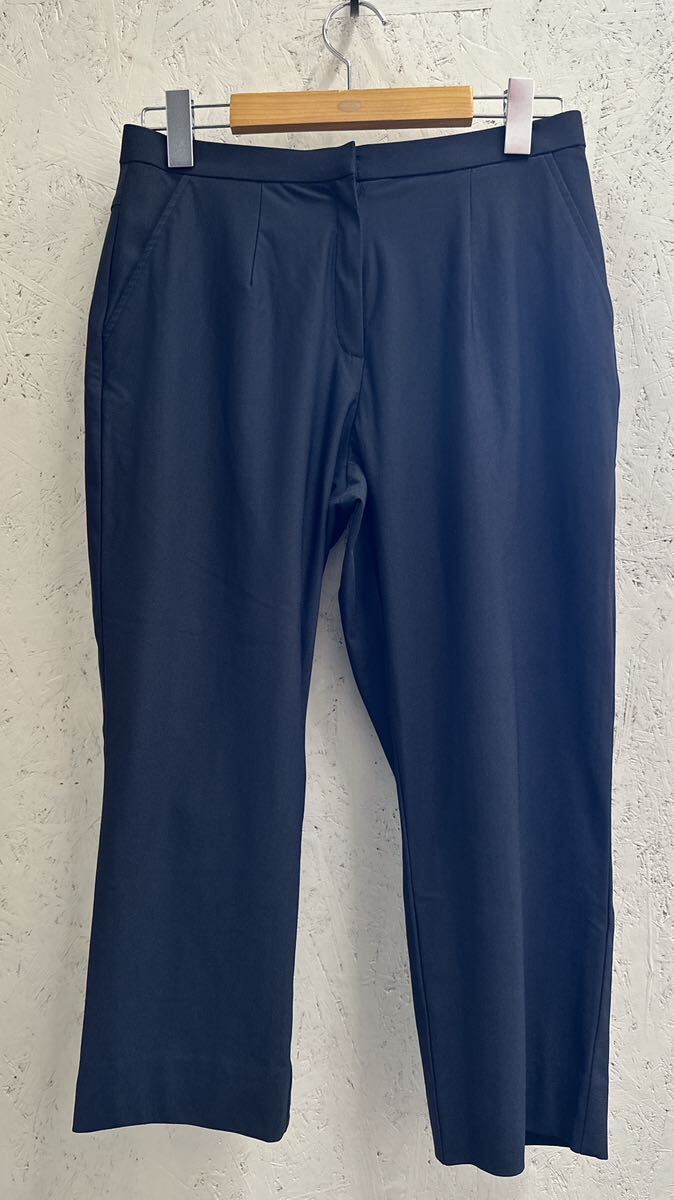 Yahoo!オークション - 【美品】ク6 NONA ストレッチ七分丈パンツ 大き...